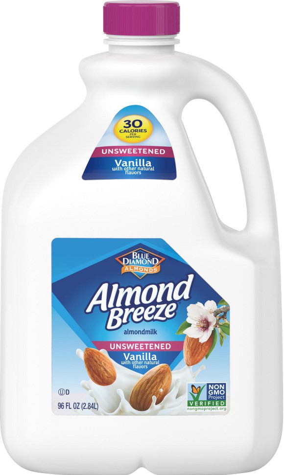Almond Breeze Unsweetened Vanilla Almondmilk, 96 fl. oz.